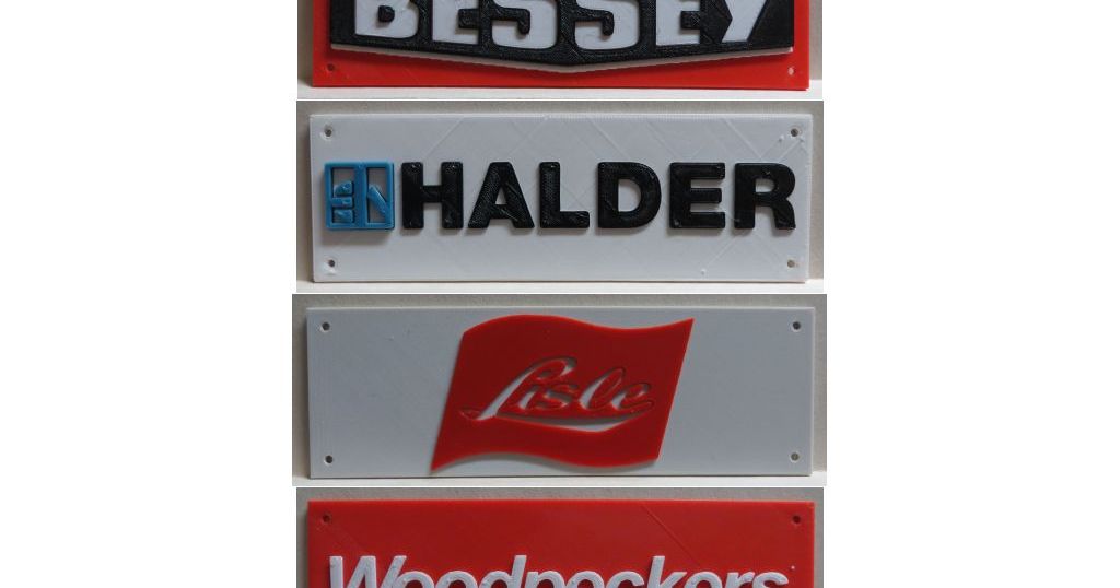 Tool Logos #3 by YumanBeing | Download free STL model | Printables.com