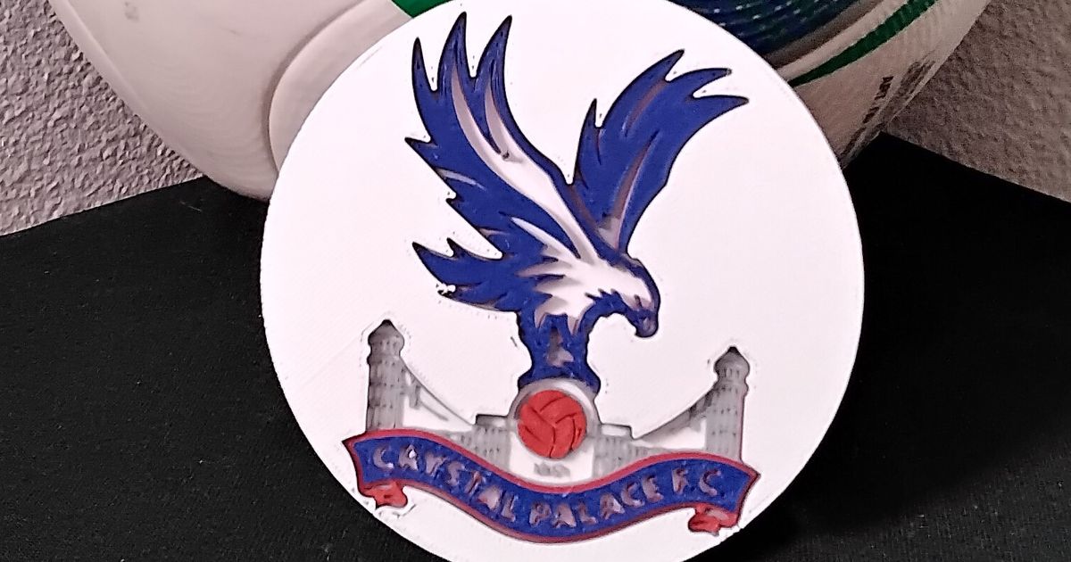 Crystal Palace FC coaster or plaque by DaddyWazzy_TheCreator | Download ...
