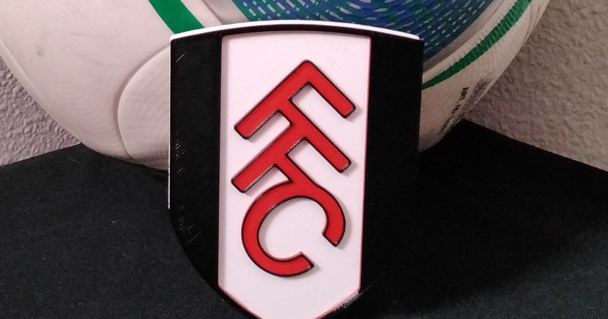 Fulham FC coaster or plaque by DaddyWazzy_TheCreator | Download free ...