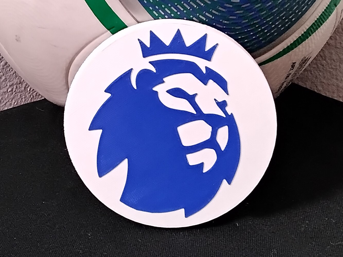 English Premier League logo coaster or plaque by DaddyWazzy_TheCreator ...