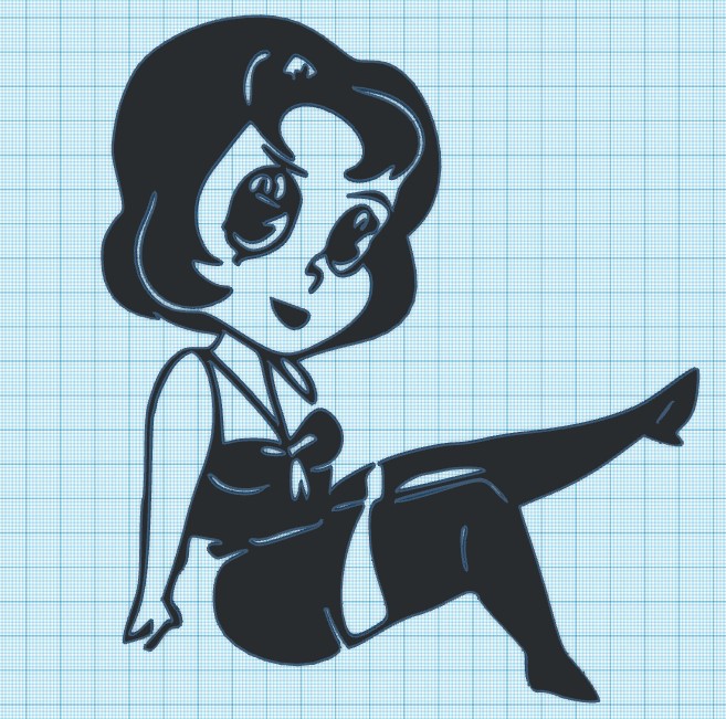 TOOT - DRAWN TOGETHER - WALL ART by Ogama Industries | Download free STL model | Printables.com