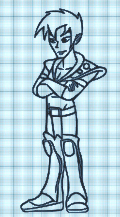 XANDER - DRAWN TOGETHER - WALL ART by Ogama Industries | Download free ...