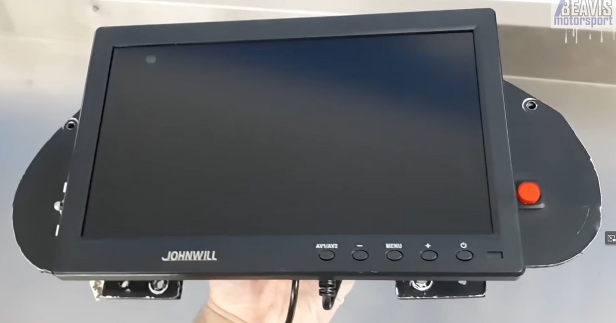 Raspberry Pi Car Dashboard Bracket by BeavisMotorsport | Download free ...