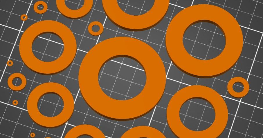 Screw Spacers Collection from M1 to M90 by Cikro | Download free STL ...