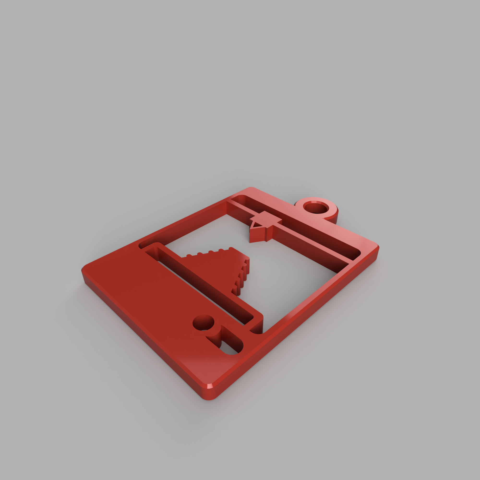 Keychain Keytag print.tech3d 3d printer by print.tech3d | Download free ...