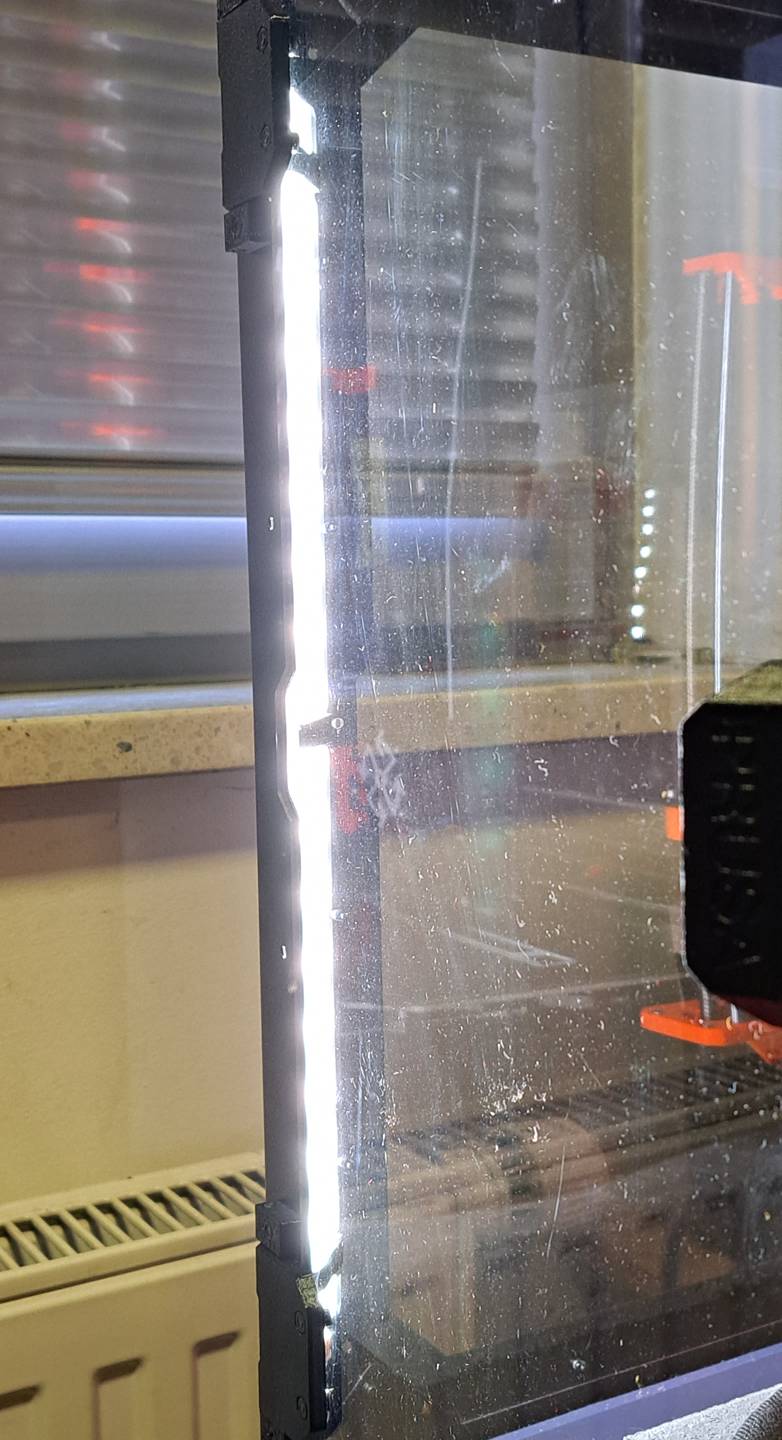 Shield for LED panel for Original Prusa Enclosure by bassklampfe ...