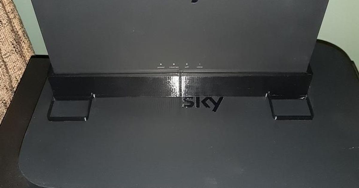 Sky Router Stand by Sonar | Download free STL model | Printables.com