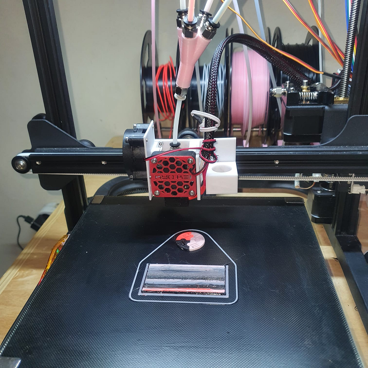 4 to 1 bowden/ptfe tube joiner/splitter by yoni | Download free STL ...