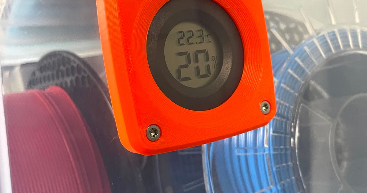 Humidity Sensor Mount (metric version) by 100prznt | Download free STL ...