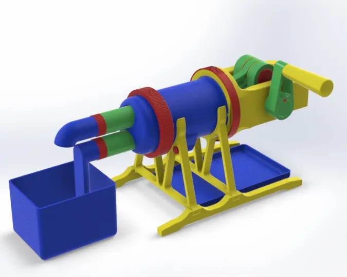 Working Piston Pump by LS001 | Download free STL model | Printables.com