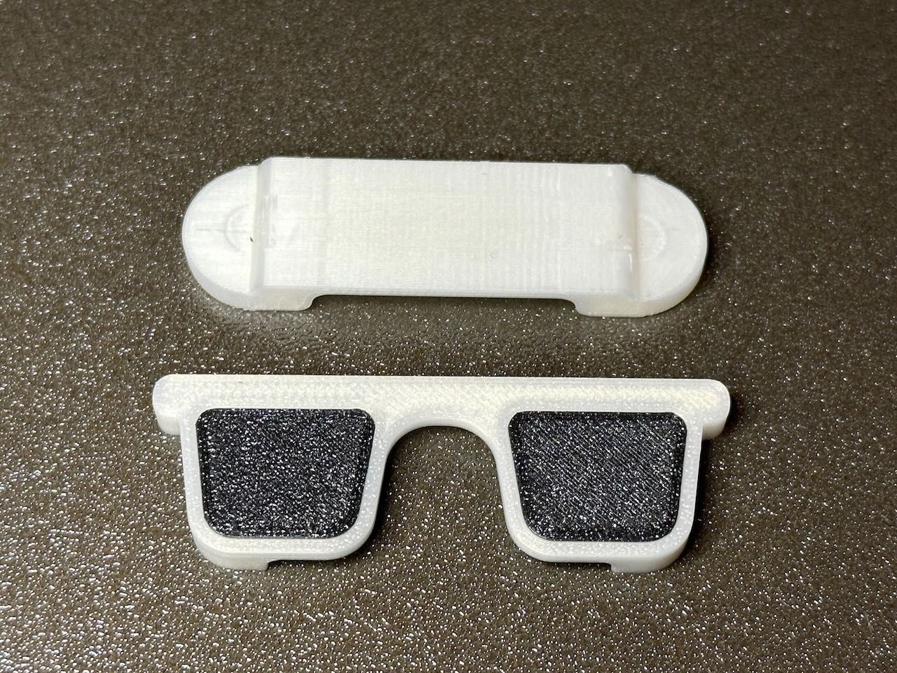 Glasses clip magnetic by PSchaug | Download free STL model | Printables.com