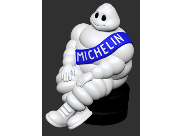 Michelin Bibendum puppet by THop3D | Download free STL model ...