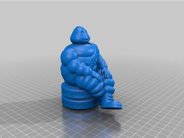 Michelin Bibendum puppet von THop3D | Kostenloses STL-Modell ...