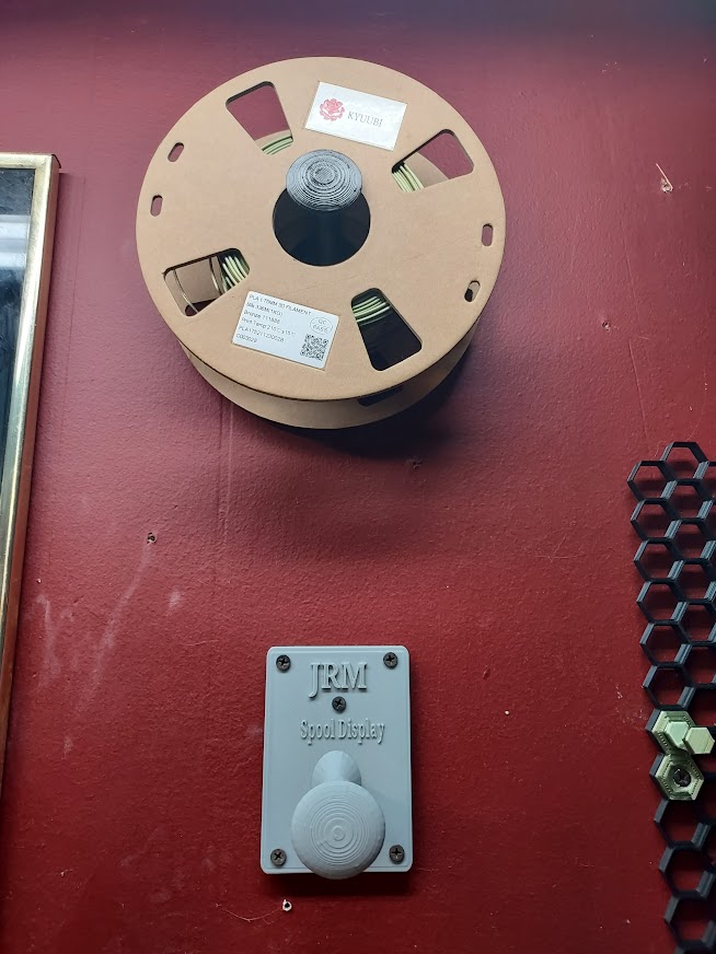 JRM Wall Mounted Spool Display by JustRyanMedia | Download free STL ...
