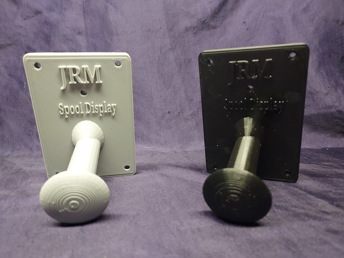JRM Wall Mounted Spool Display by JustRyanMedia | Download free STL ...