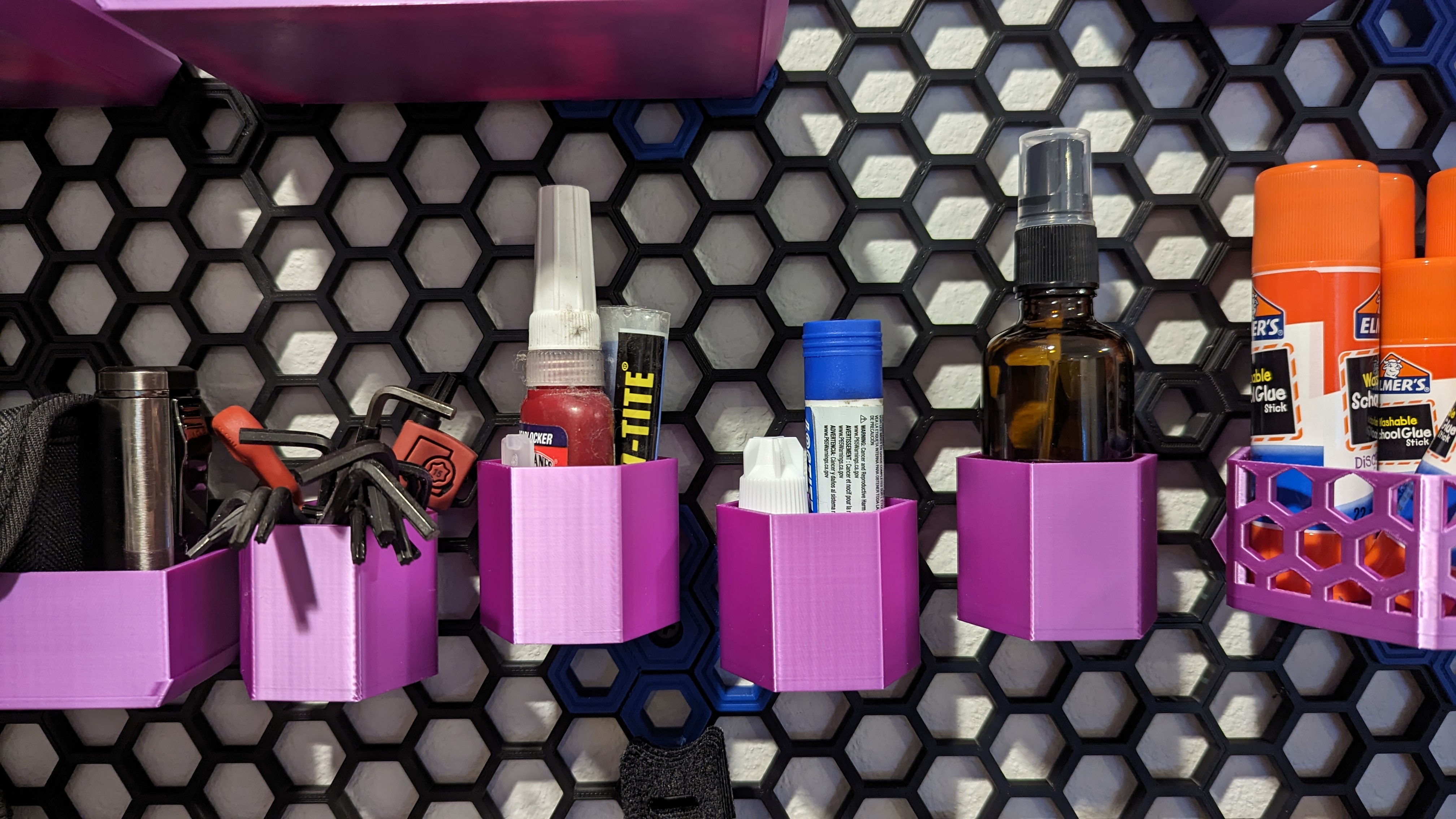 Honeycomb storage wall (HSW) simple cup by gbirk | Download free STL model | Printables.com