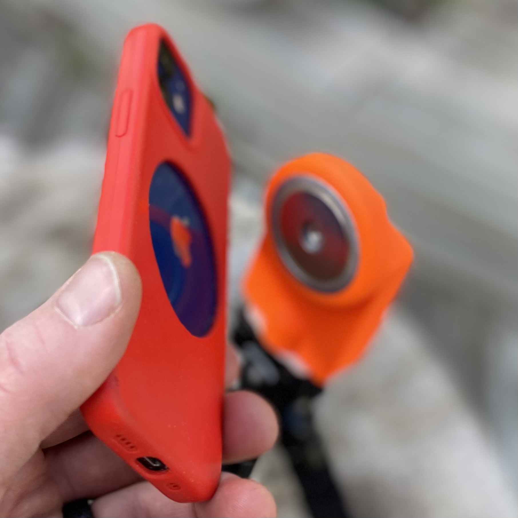 Magnetic Snap mount for smart phones by smogdog | Download free STL ...