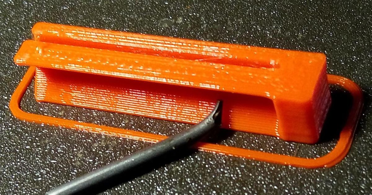 Protection clip by Hamperer | Download free STL model | Printables.com