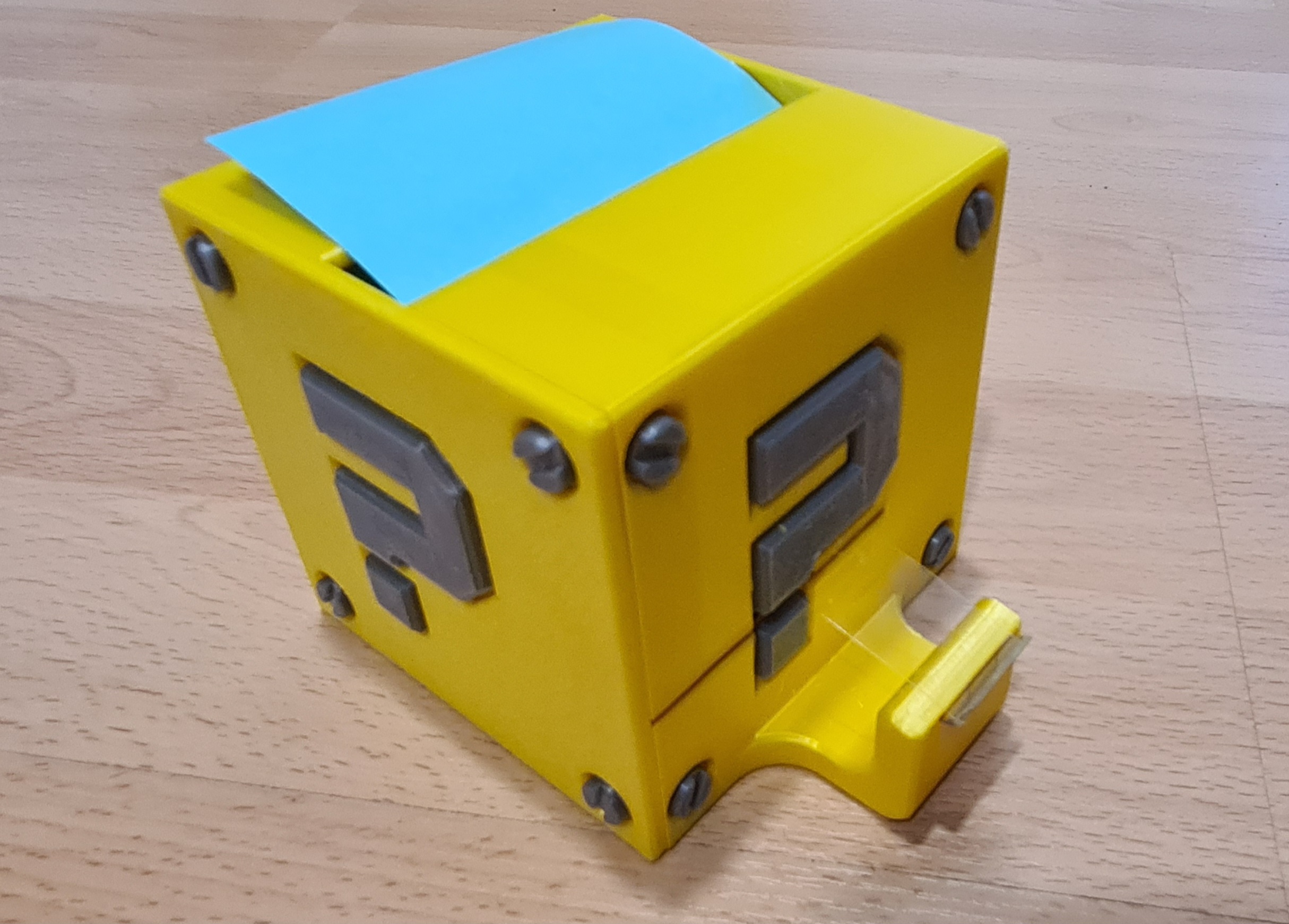 Mario Coin Block - Scotch and Z-Note Dispenser by Dani | Download free ...