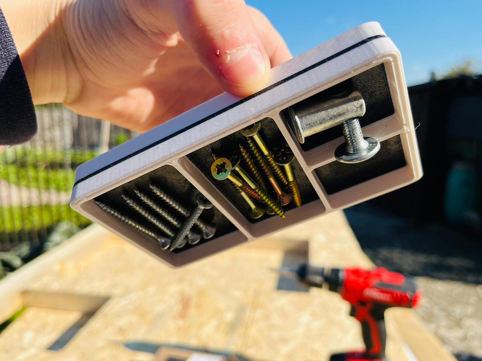 Magnetic Screw Trays by SlajM | Download free STL model | Printables.com