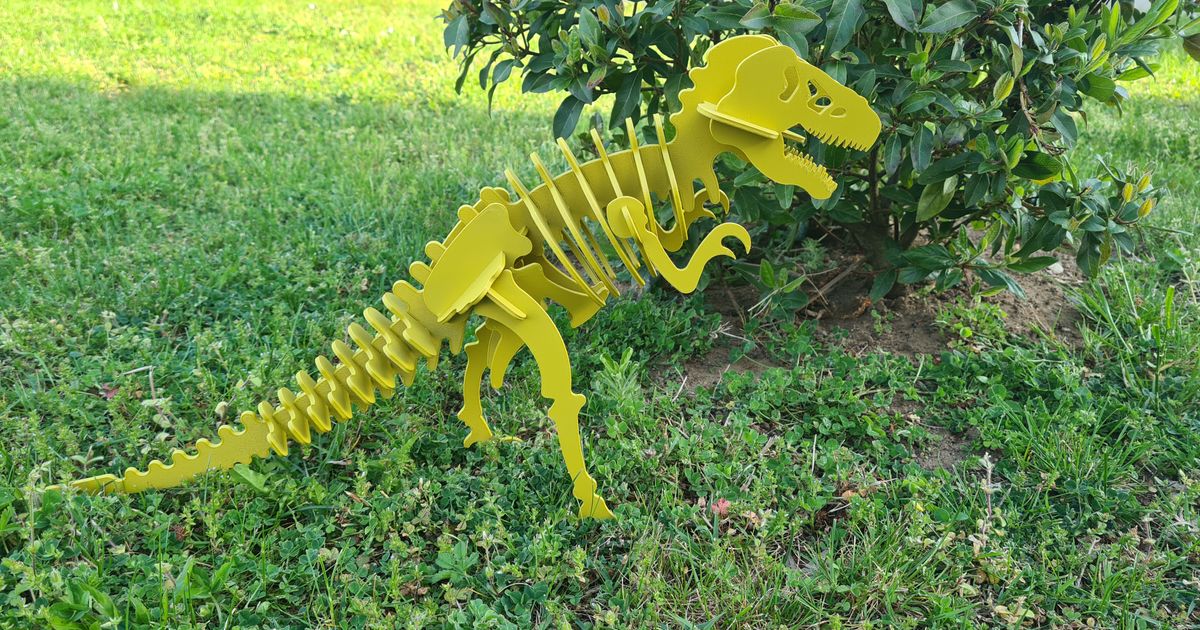 Tyrannosaures 3D by Lucky | Download free STL model | Printables.com