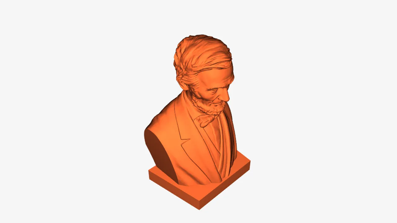 Abraham Lincoln Bust by razgvo.cz | Download free STL model ...