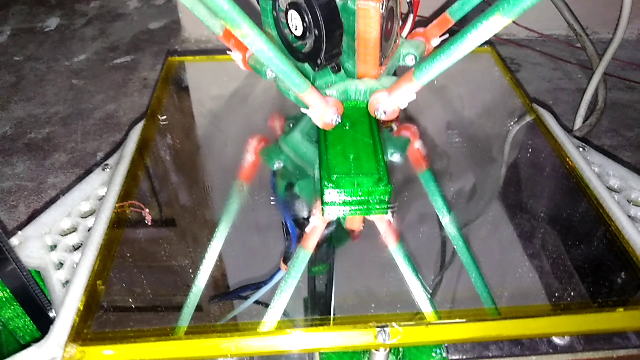 3D Printed Delta printer linkages with ball joints. by Shoaib Khan ...