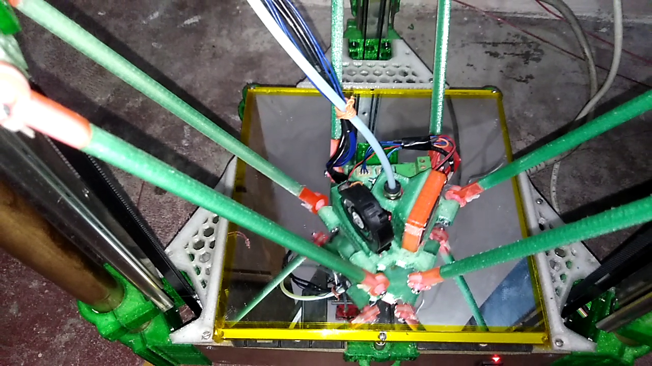 3D Printed Delta printer linkages with ball joints. by Shoaib Khan ...