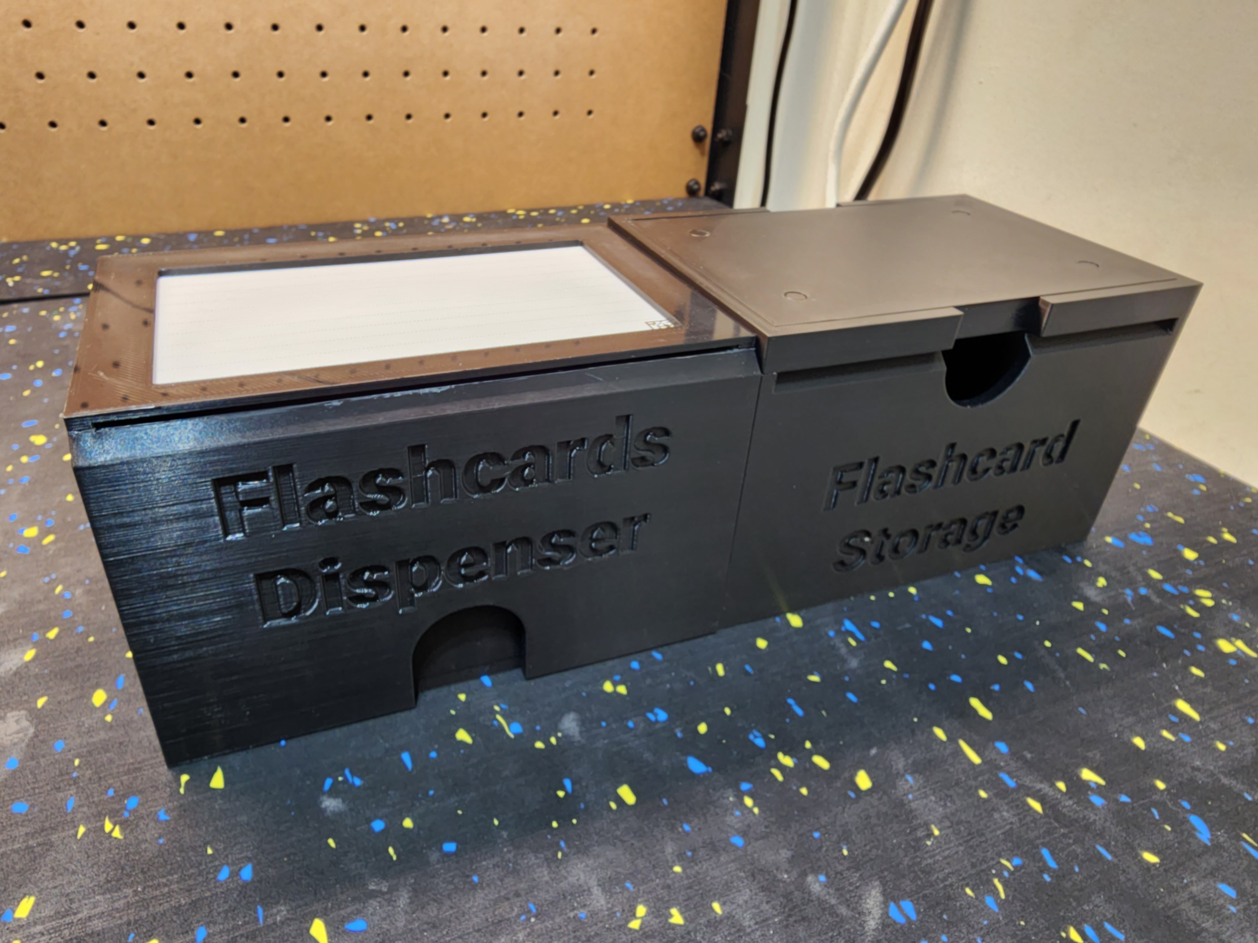 Indexcard / Flashcard Dispenser & Storage by Jal Shah | Download free ...