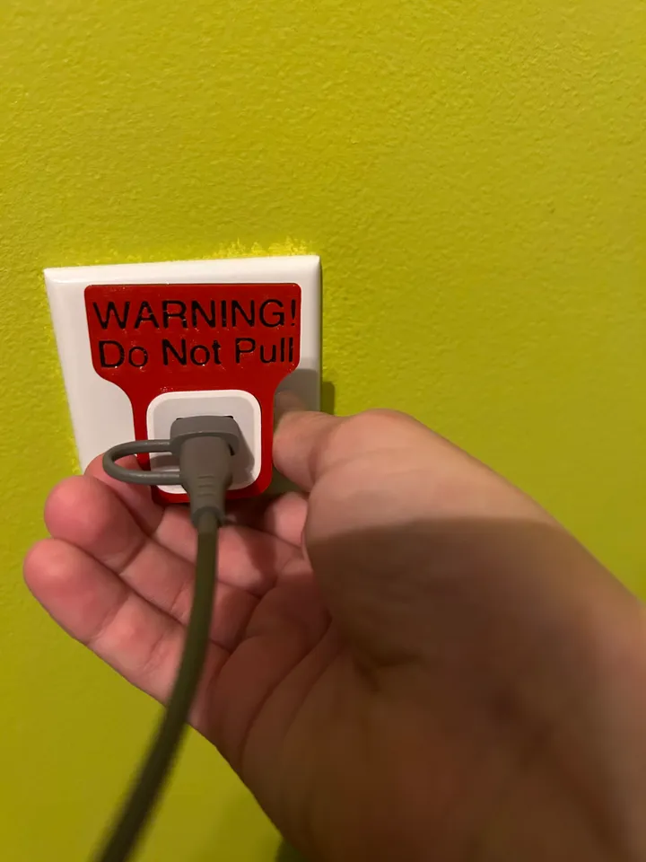 Apple USB Warning Sign by Reid12 | Download free STL model | Printables.com