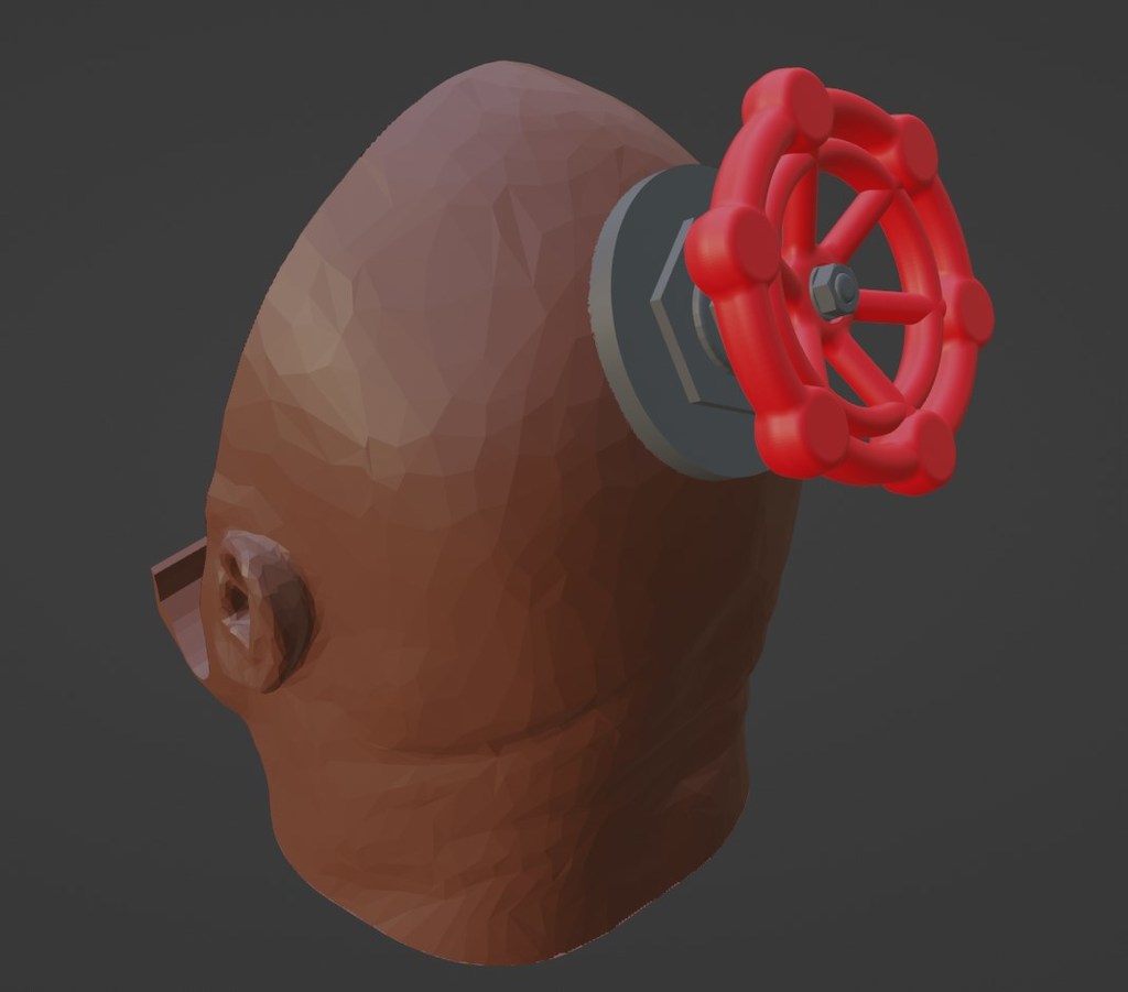 Steam Deck Holder (Mr. Valve) [TV-IMPORT] by palte | Download free STL ...