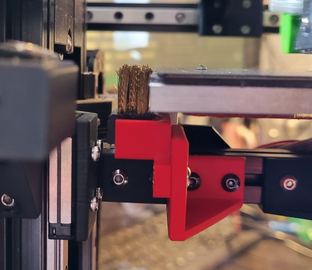 Tri-Zero v0 Scrub Brush Bracket by NotaBrick | Download free STL model ...