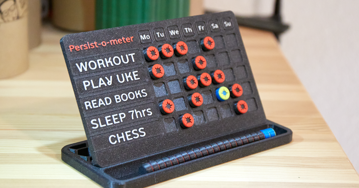 Persist-o-meter by Uko | Download free STL model | Printables.com