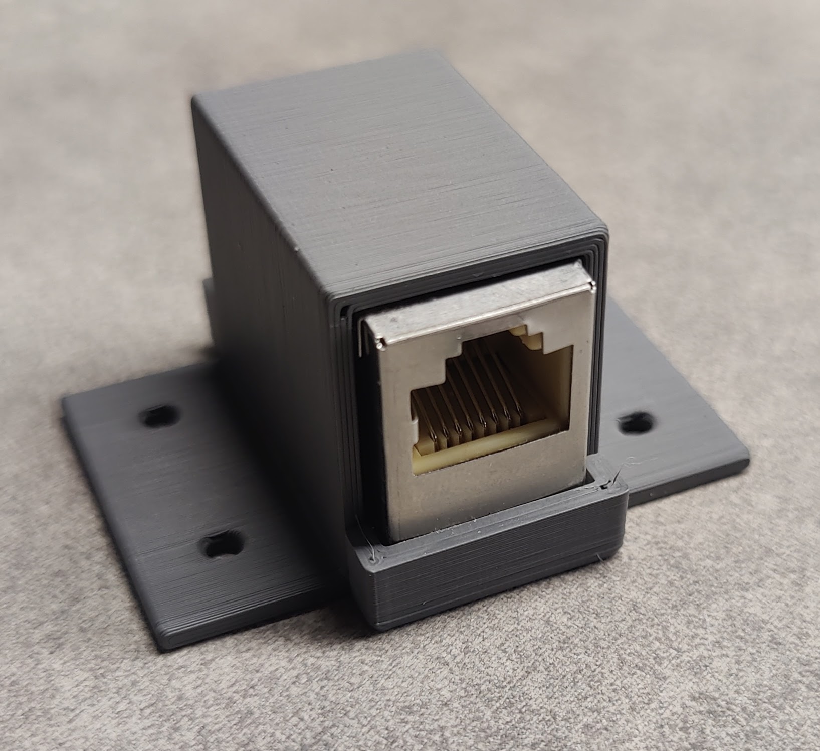 RJ45 Coupling Mount - Halter für RJ45-Kupplung by Matthias Roessler ...