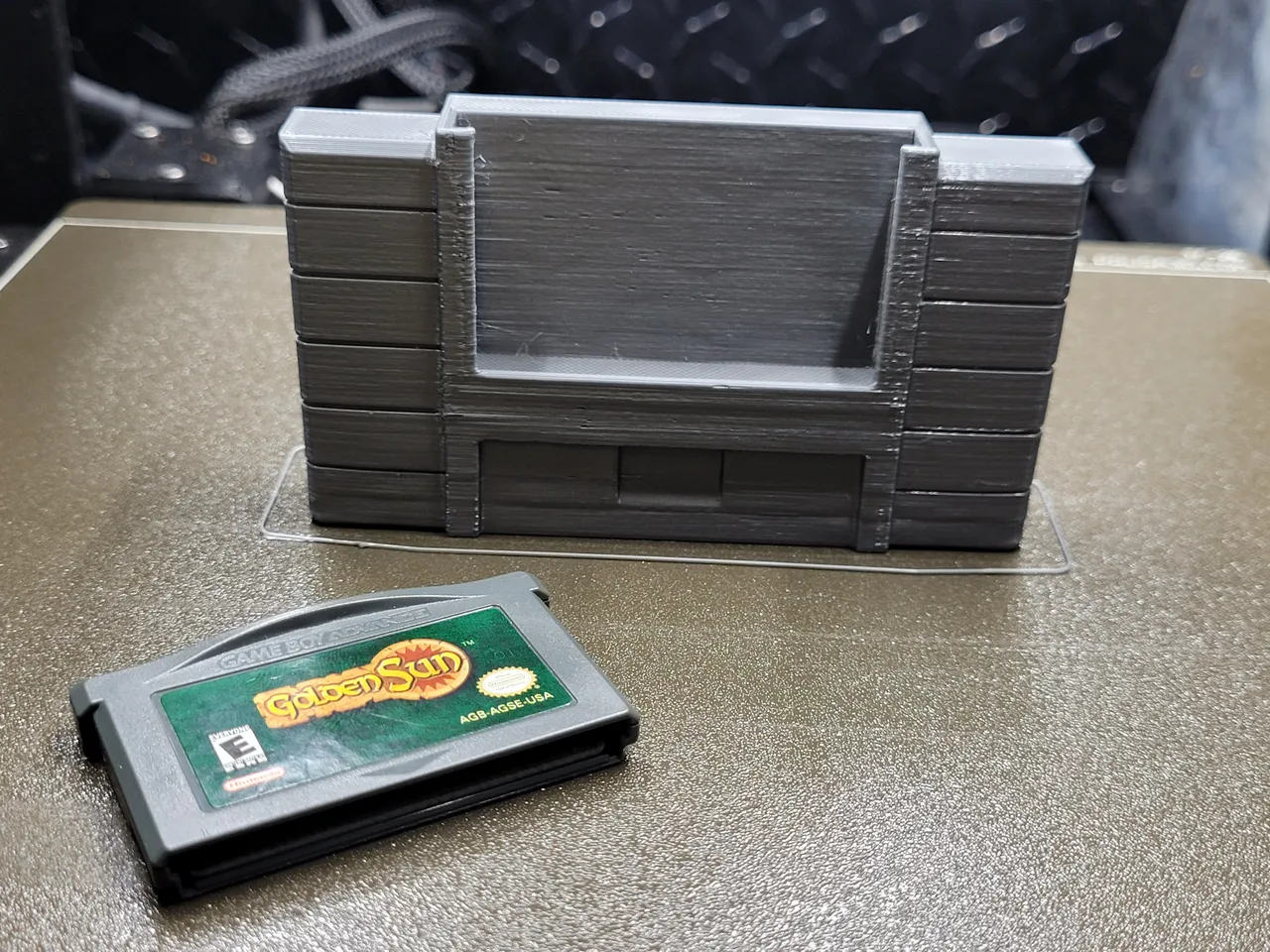 GBA SNES Cartridge Holder by evillvi77 | Download free STL model ...