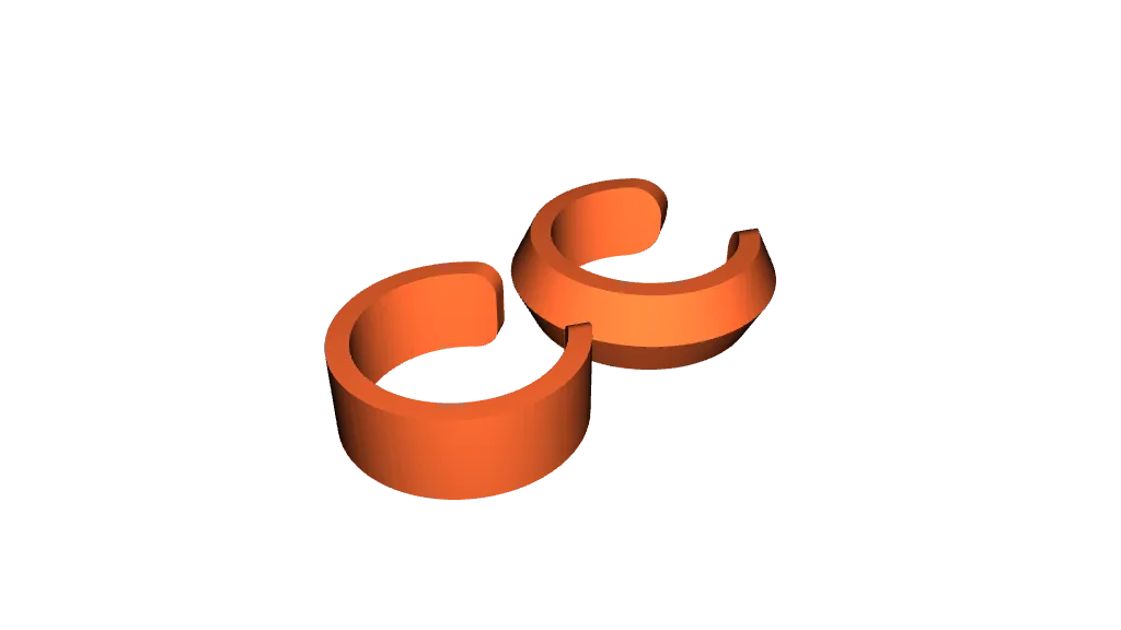 Ear Cuff by Jonasovo | Download free STL model | Printables.com