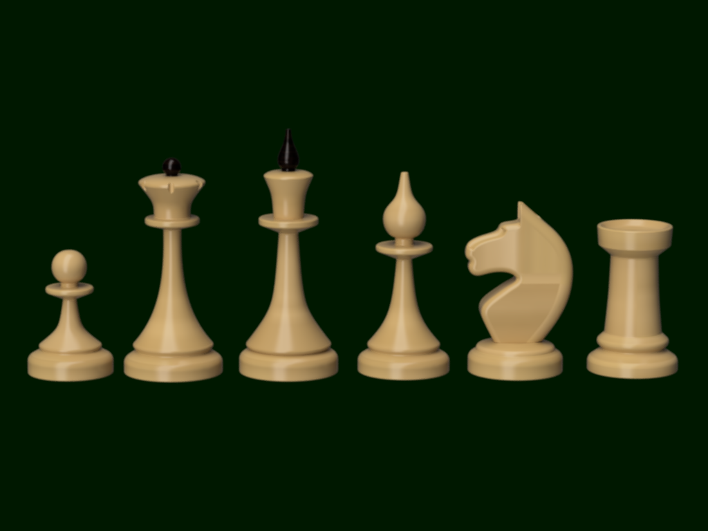 Soviet-era Latvian Chess Set by Jeff Burton | Download free STL model ...