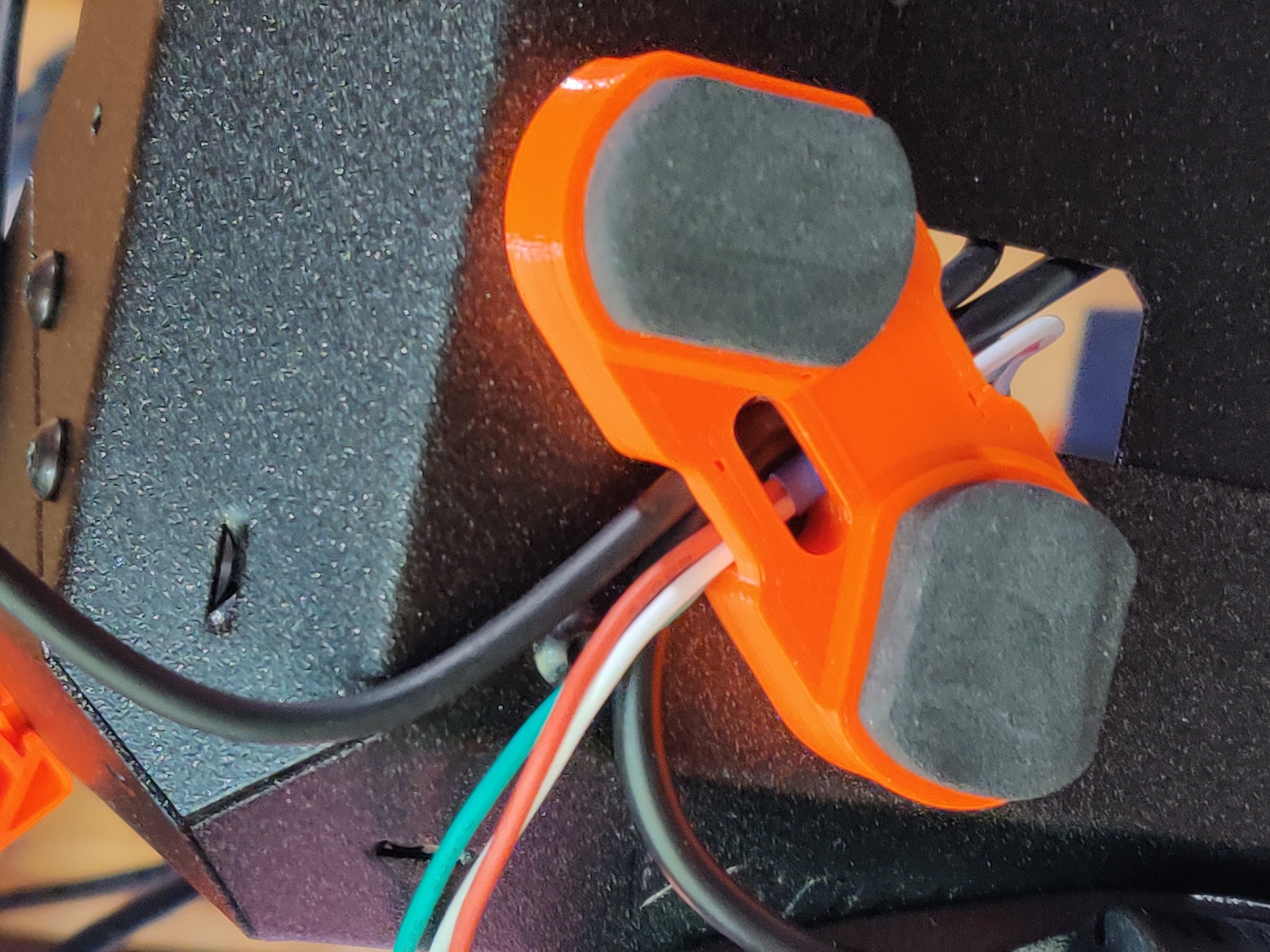 Foot Bracket with Larger Hole for Routing More Cables by Walter Layher ...