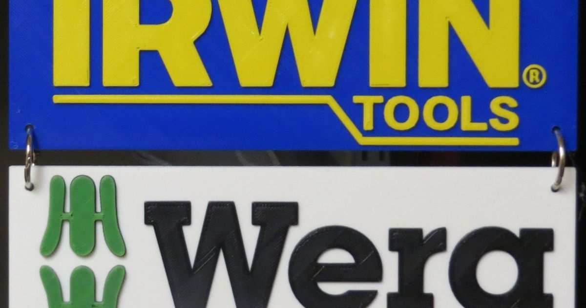 Tool Logos #4 by YumanBeing | Download free STL model | Printables.com