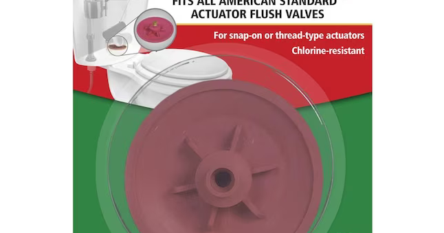 Toilet Flapper valve disc by jkoether | Download free STL model ...