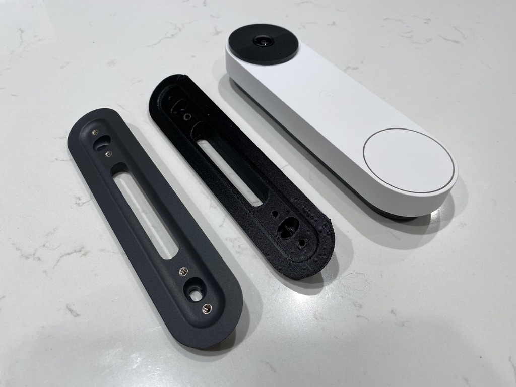 Nest Doorbell (Battery) Angle Mount by Onky Tonk | Download free STL ...
