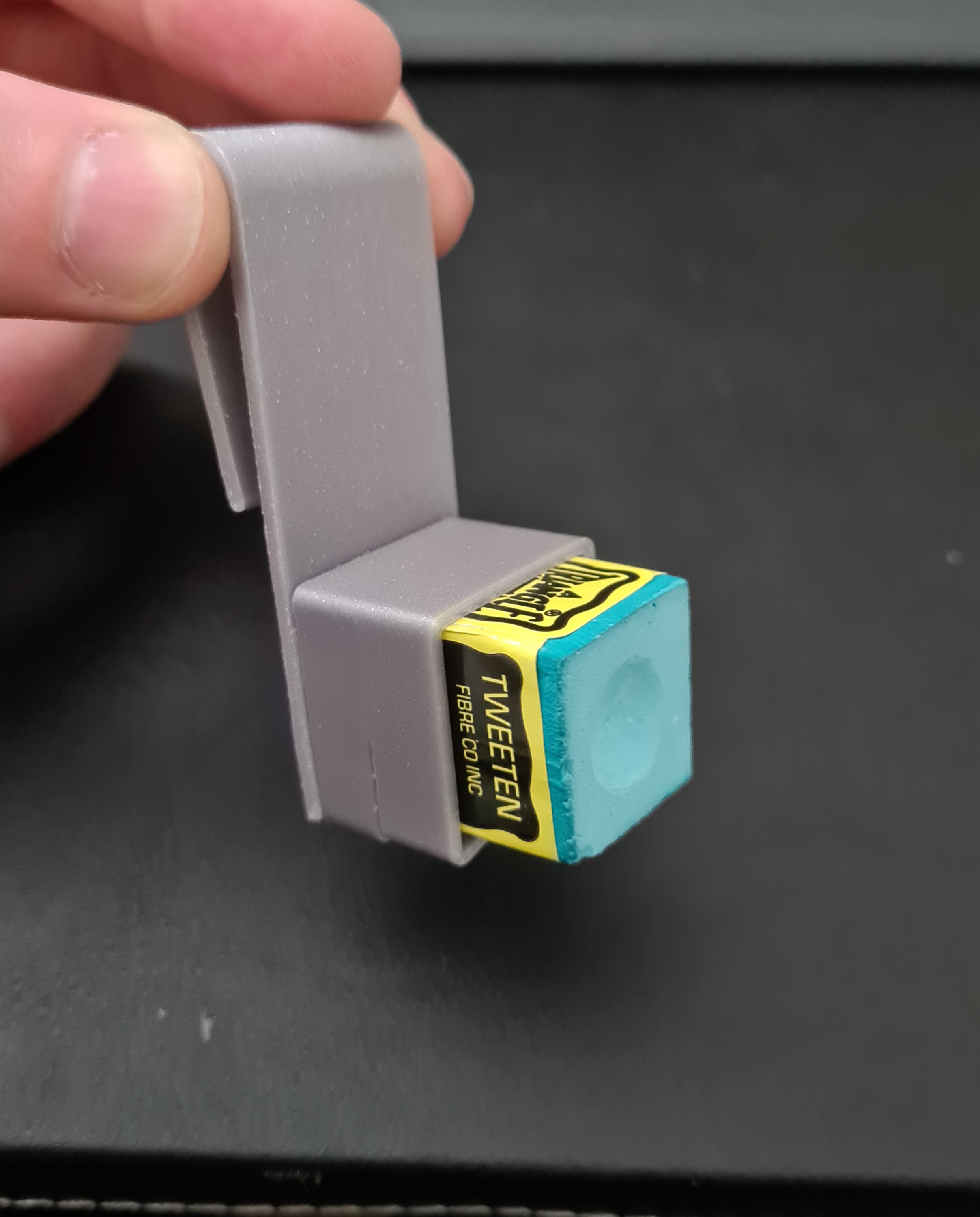 Snooker Chalk Magnetic Pocket Clip (or Pool/Billiards, also clips to ...