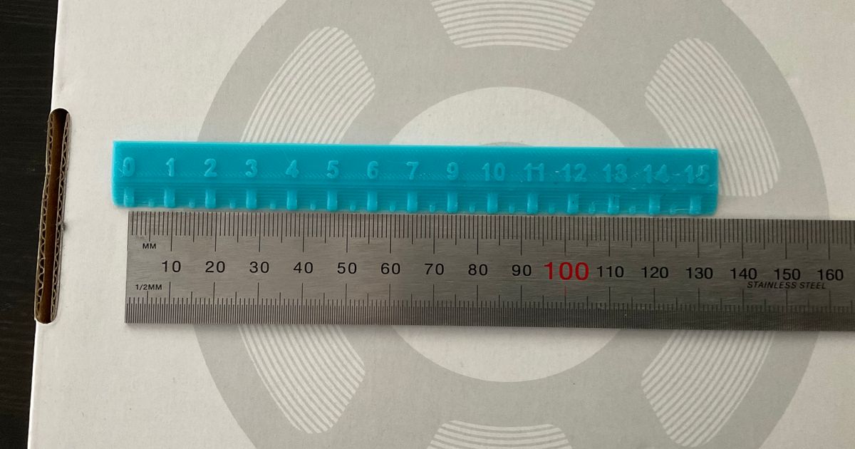 A Defective Ruler by Tarik | Download free STL model | Printables.com