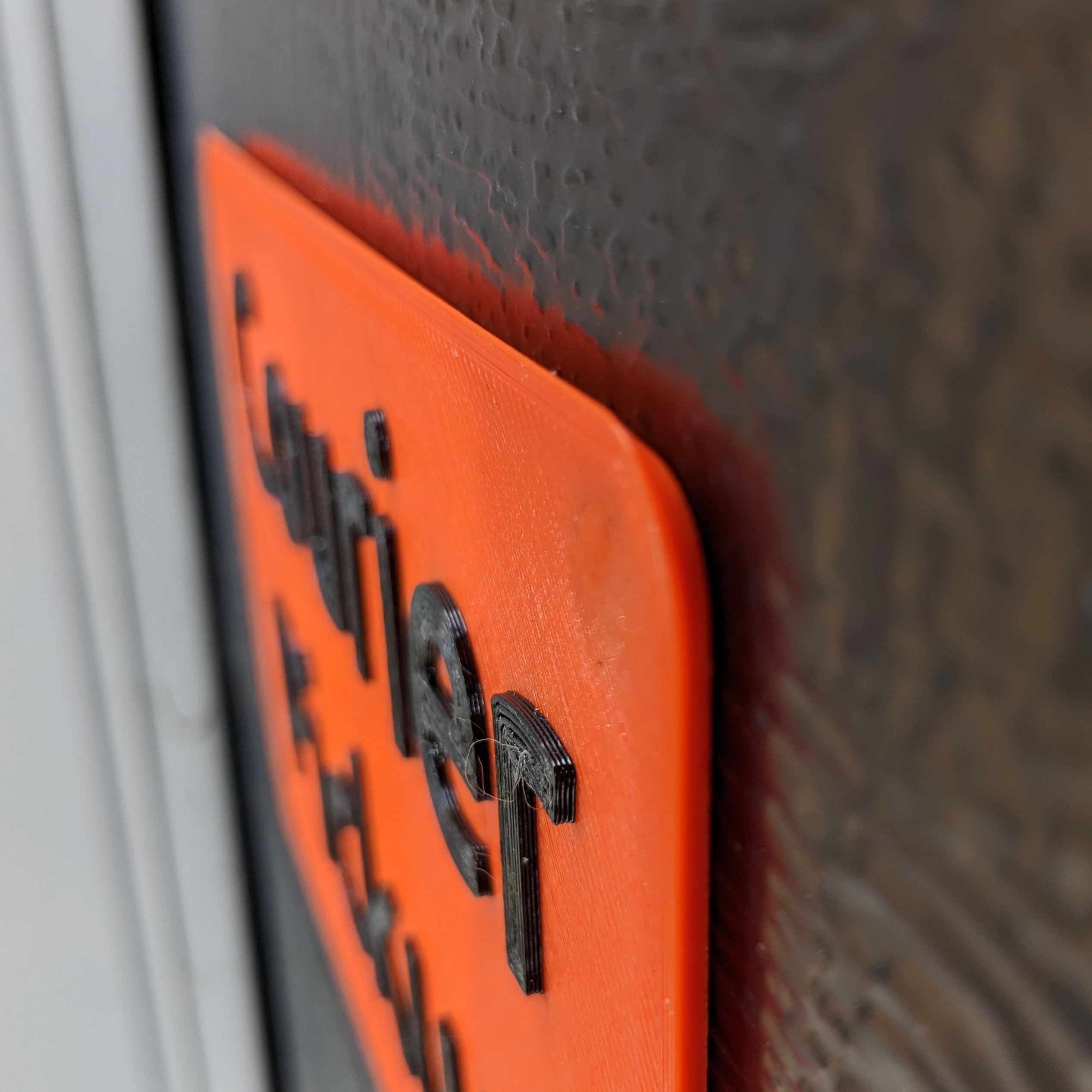 Parametric & Magnetic Garage Door Sign by Leon Matthews | Download free ...