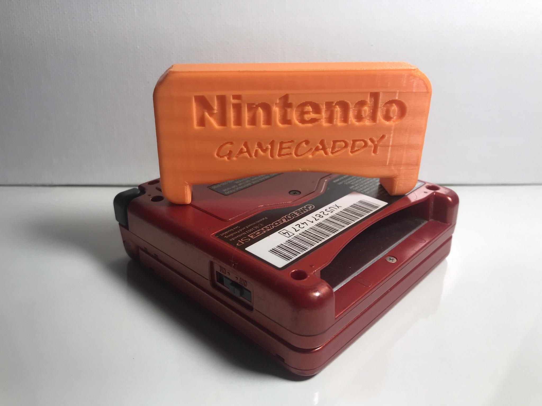 Gameboy Advance SP Single Game Caddy by Midyew 59 | Download free STL ...