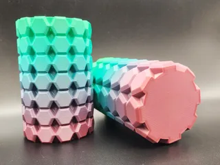 Hexagon Block Vases 2 Styles by Triple G Workshop | Download free STL ...