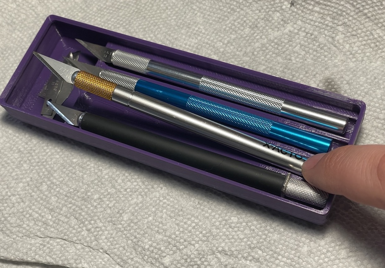 [ALCH] X-acto knife holder by Erik van de Pol | Download free STL model | Printables.com
