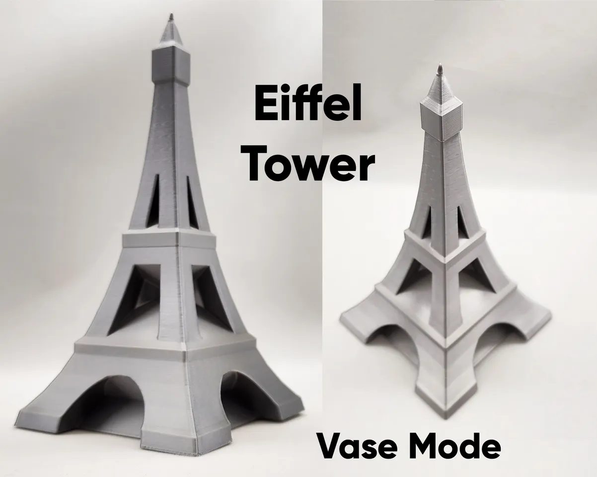 Eiffel Tower ⍙ Vase Mode by Triple G Workshop | Download free STL model | Printables.com
