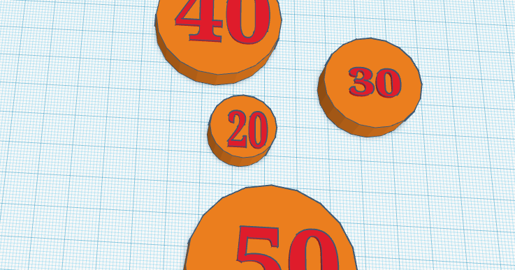 20-50 mm size for measuring by FrogKingC7 | Download free STL model ...