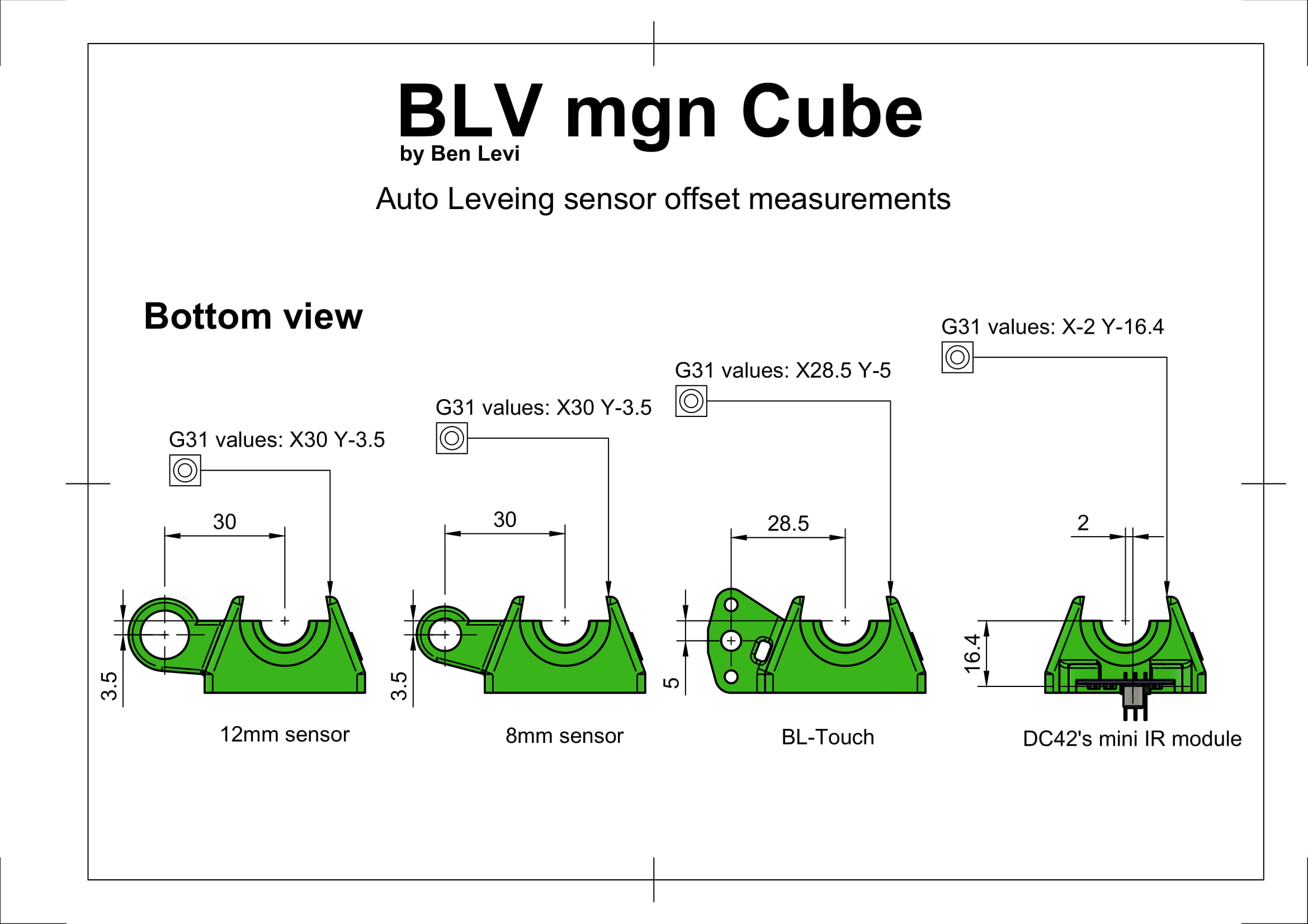 BLV mgn Cube 3d printer by Ben Levi by Ben Levi - BLV | Download free STL model | Printables.com